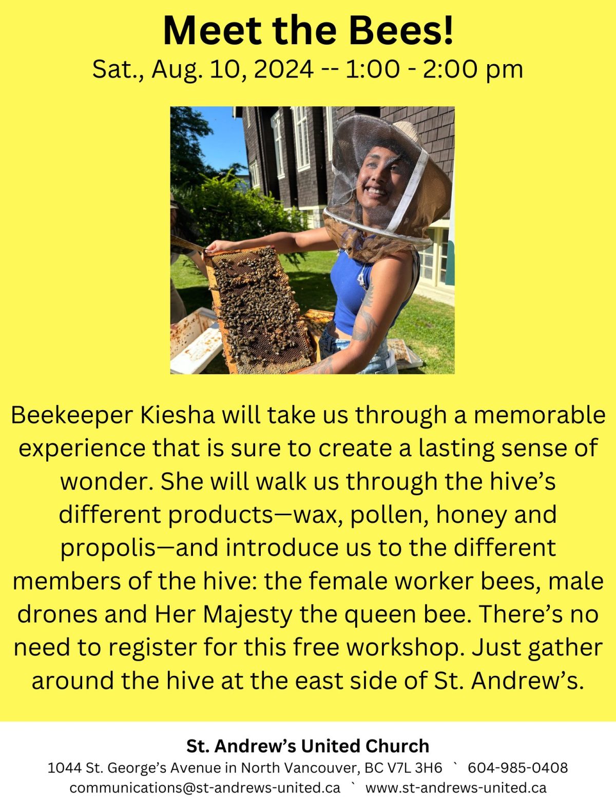 Ongoing Programs - St. Andrews Church